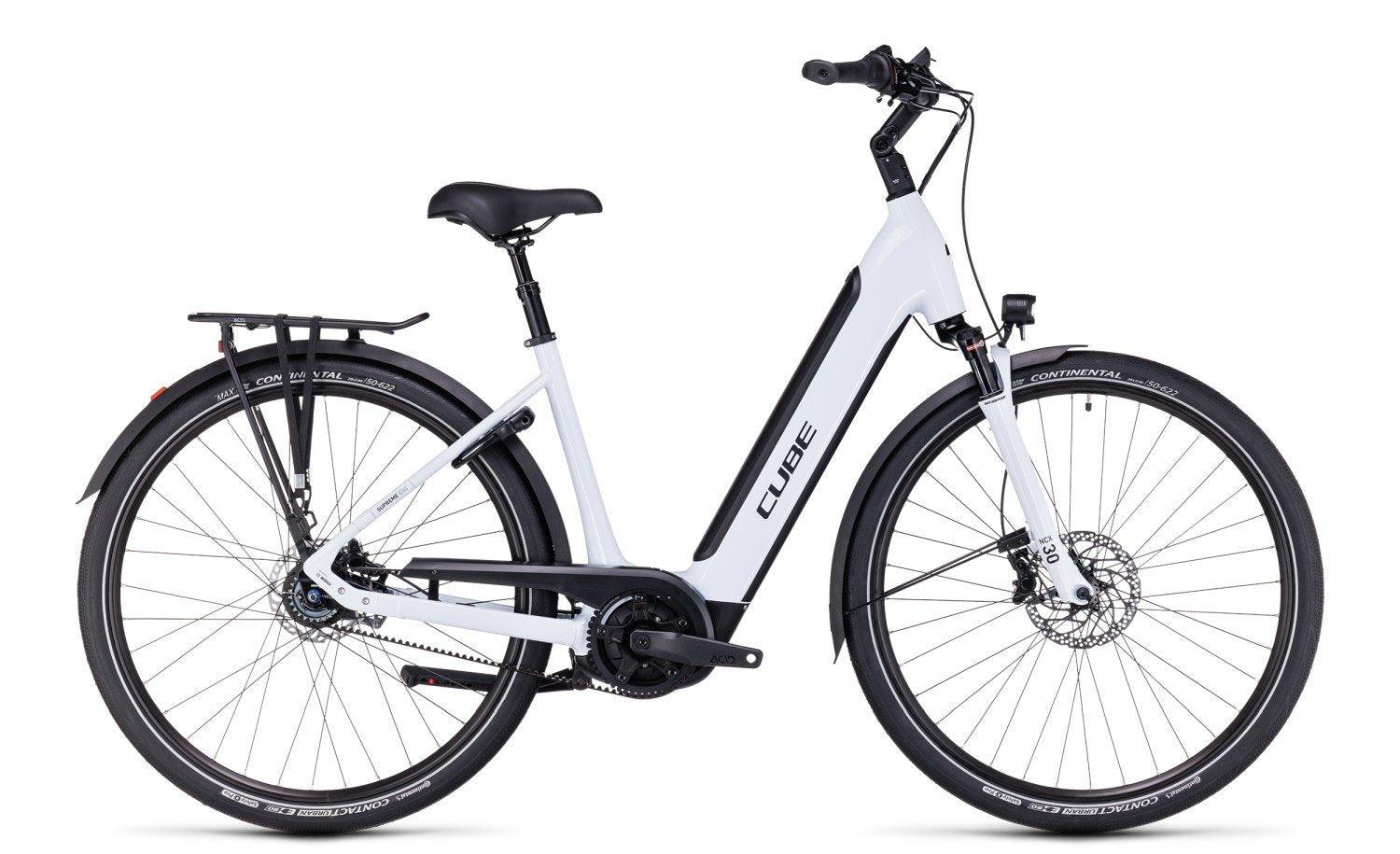Buy Cube Supreme RT Hybrid EXC 625 Easy Entry flashwhite´n´black 2023